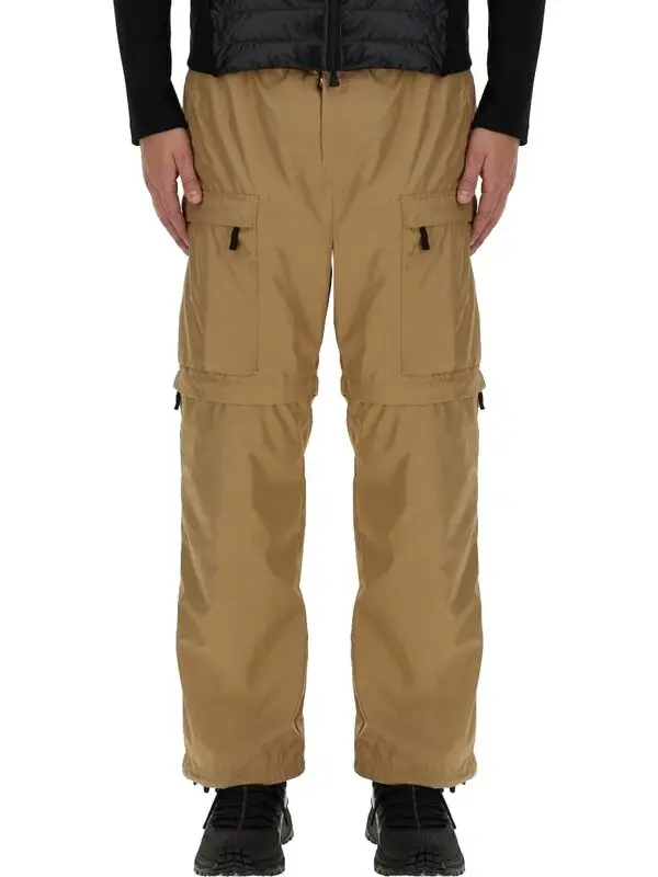 Moncler Convertible Cargo Pants - Cream