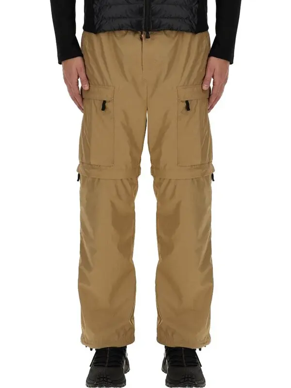 Moncler Convertible Cargo Pants - Cream