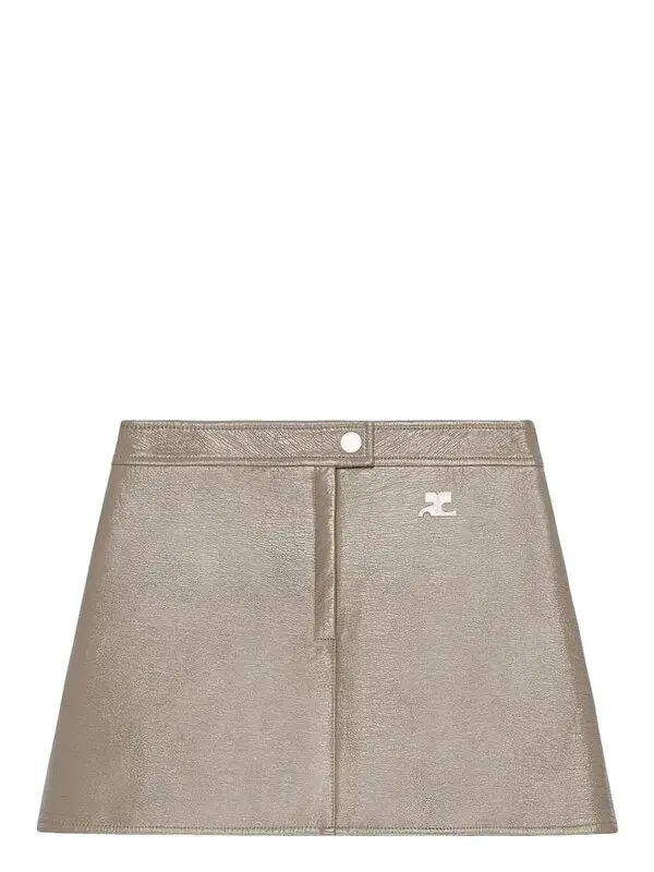COURREGES Reedition Miniskirt - Brown