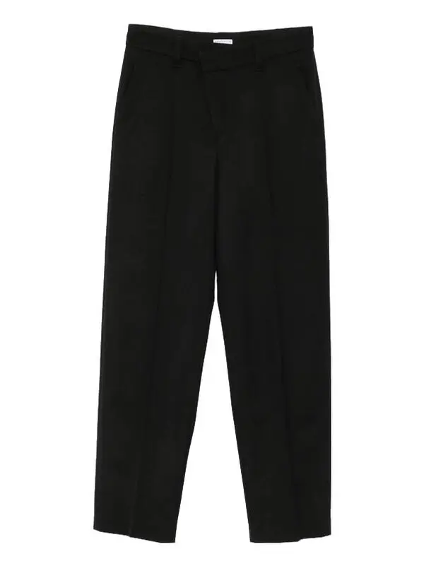 Brunello Cucinelli Straight Leg Trousers - Black