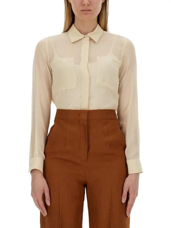 Max Mara Summer Clam Shirt - Cream