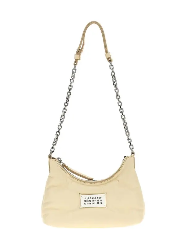 MAISON MARGIELA Glam Slam Hobo Micro Shoulder Bag - White