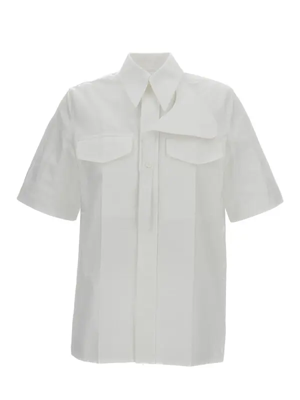 Bottega Veneta Shirt Compact Cotton Toile - Multicolor