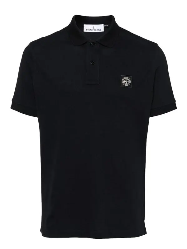 Stone Island Polo Shirts - Blue