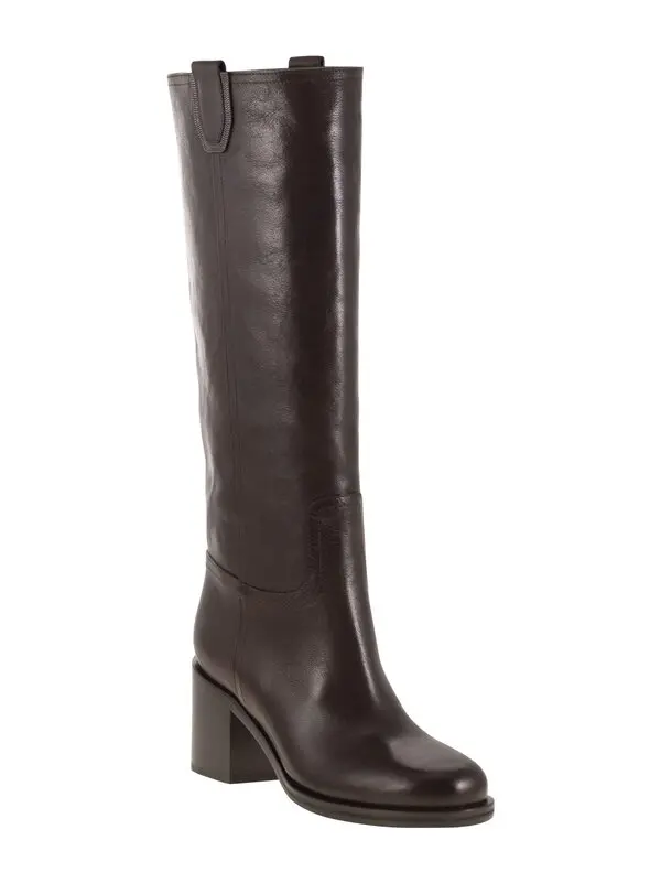 Brunello Cucinelli Leather Boot - Brown