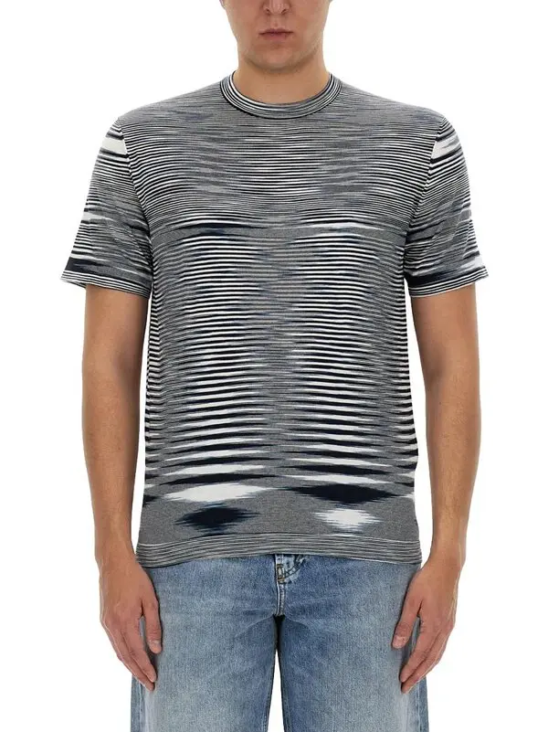 Missoni Cotton T-shirt - Blue