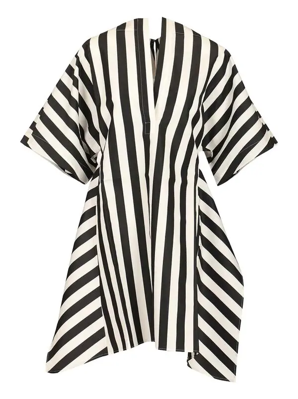 Jacquemus Unique In Cotton And Silk With Moisson Stripes - Multicolor