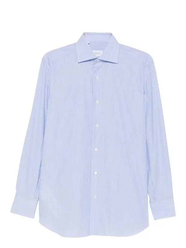 Brioni Cotton Shirt - Multicolor