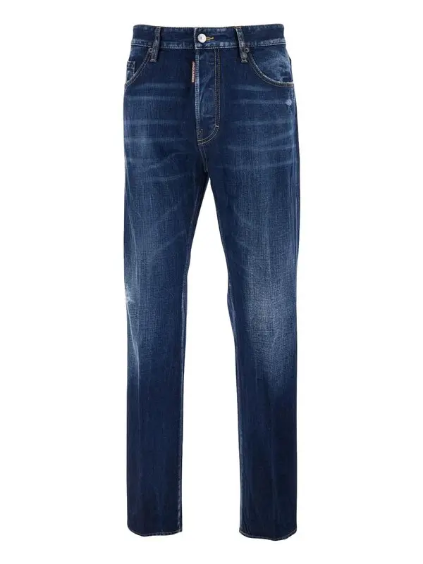 Dsquared2 Slim Fit Denim Jeans - Multicolor