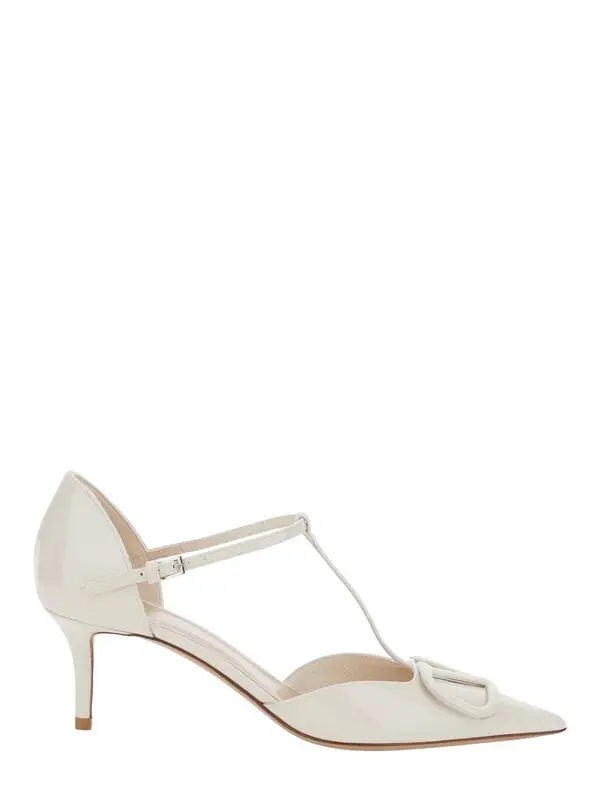 Valentino Garavani Leather Vlogo Pumps - Multicolor