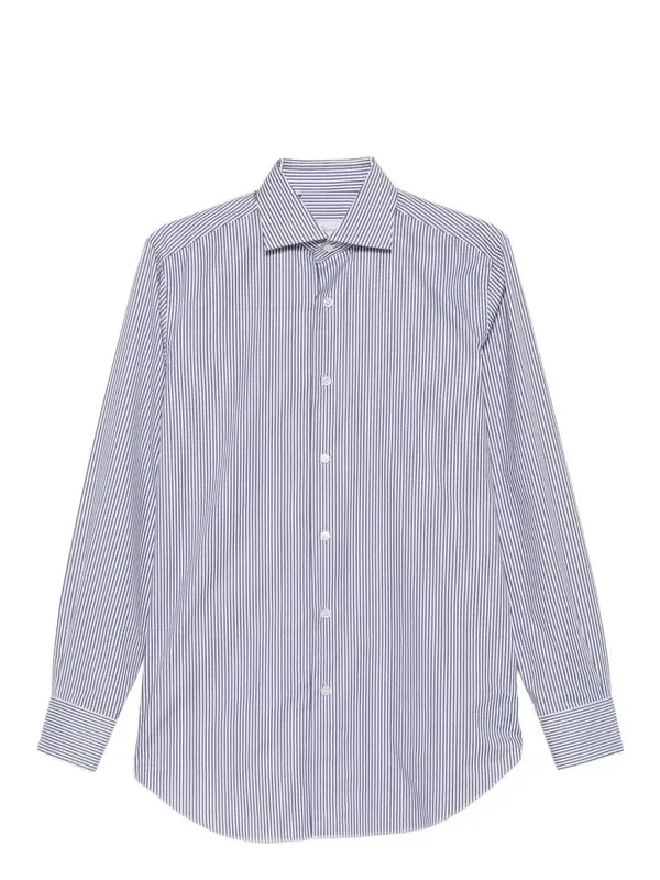 Brioni Cotton Shirt - Multicolor