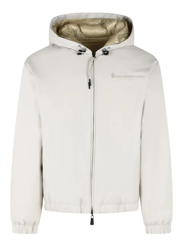 Moncler Reversible Bomber Jacket - Cream