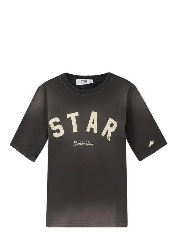 GOLDEN GOOSE Grey T-shirts & Vests T-shirts - Gray