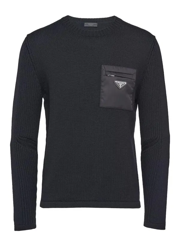 Prada Pullover Sweater - Black