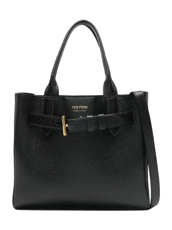 TOM FORD Audrey Buckle-detail Tote Bag - Black