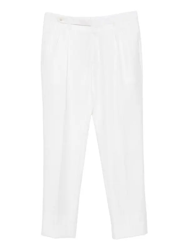 Brioni Elba Wool Trousers - Multicolor