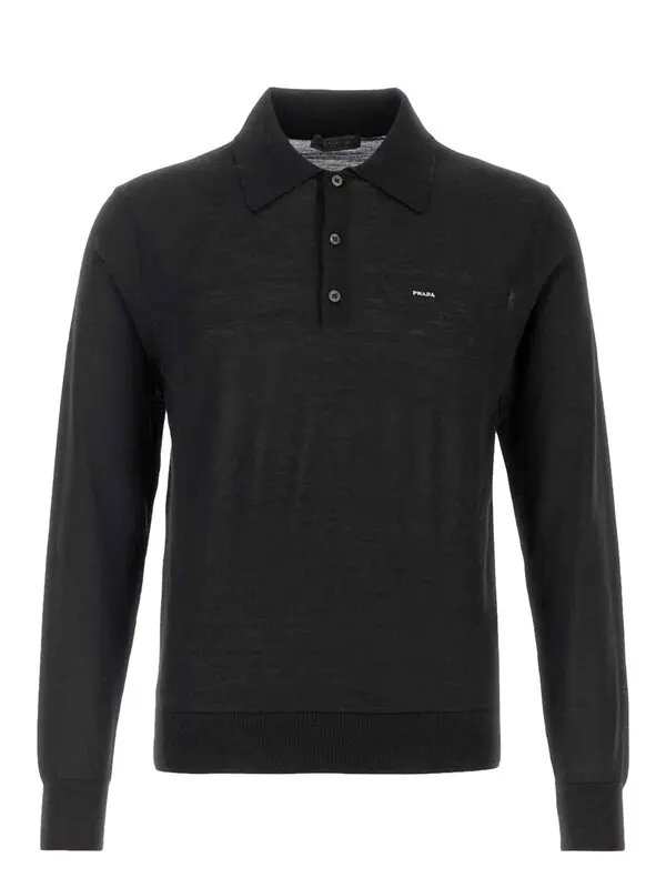 Prada Virgin Wool Sweater - Black
