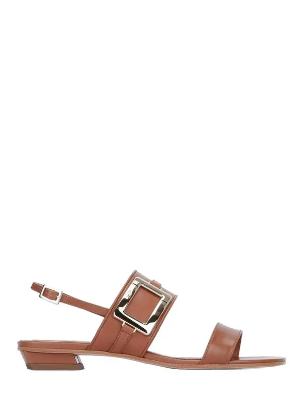 ROGER VIVIER Metal Buckle Sandal 20 - Multicolor