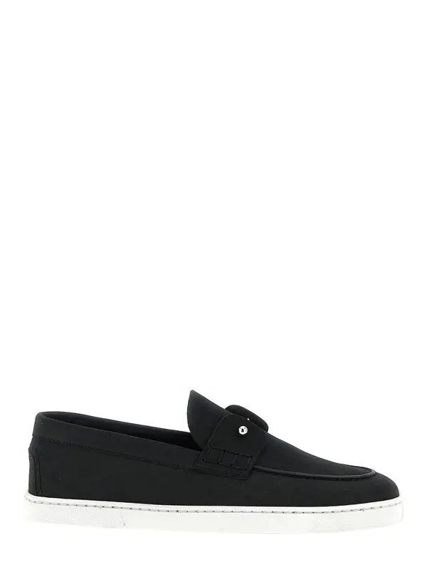 CHRISTIAN LOUBOUTIN Calf Leather Loafers - Blue