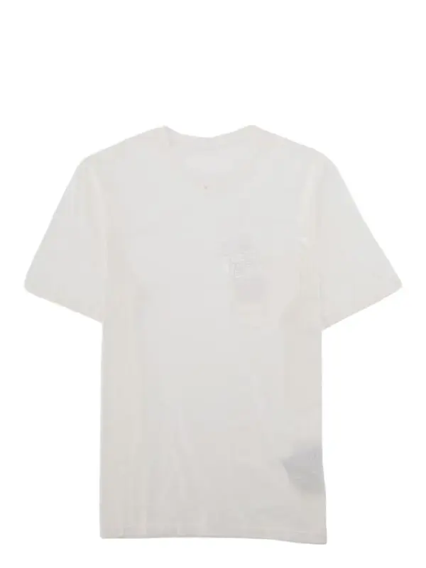 MAISON MARGIELA T-shirt In Jersey Di Cotone Taped - White