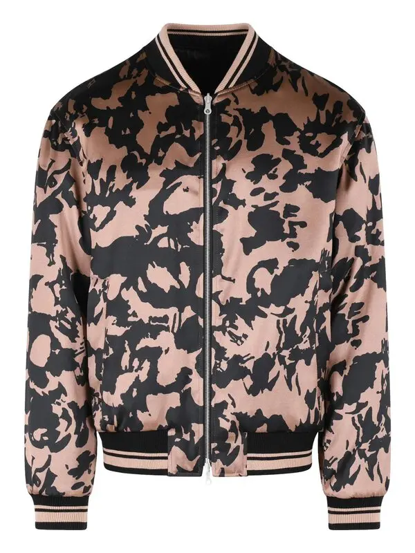 Dries Van Noten Volker Reversible Bomber Jacket - Pink