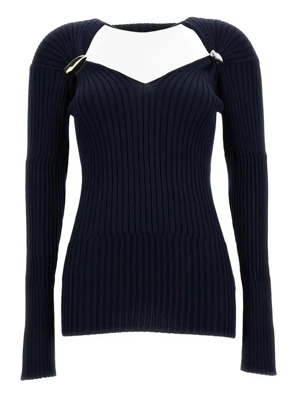 Bottega Veneta Cashmere Silk Sweater - Multicolor