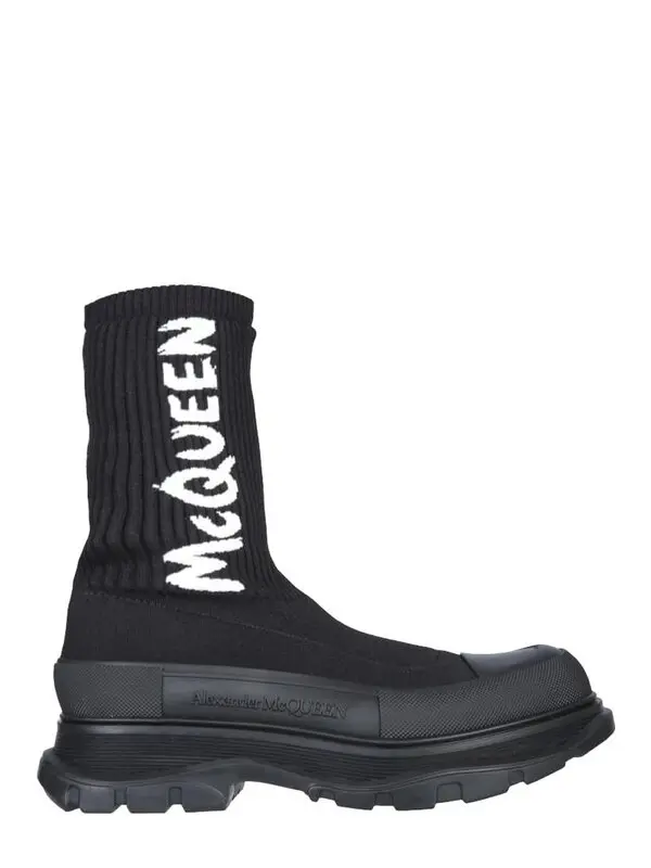 Alexander McQueen Tread Slick Boot - Black