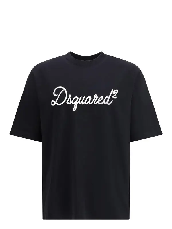 Dsquared2 T-shirt With Logo - Black