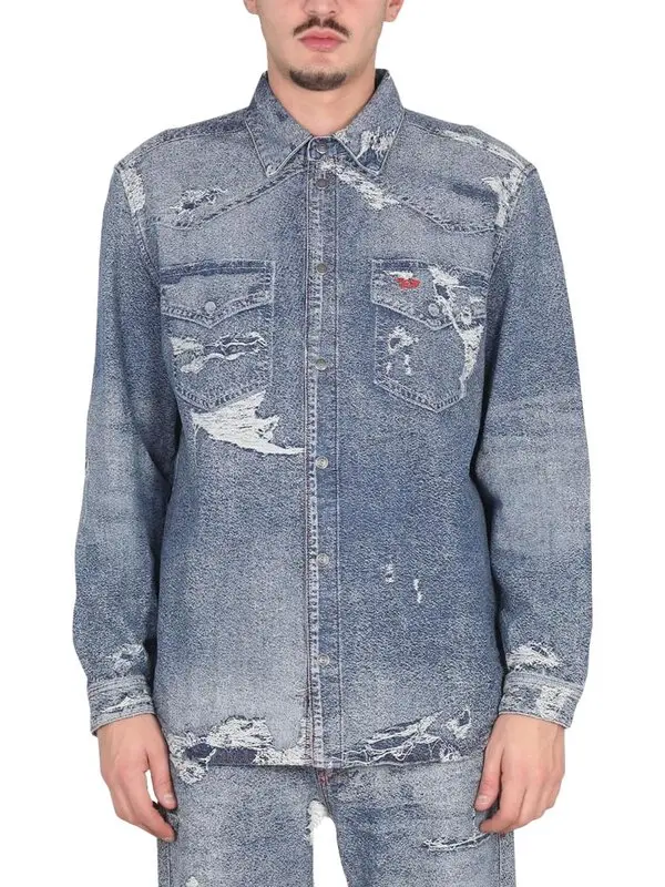 DIESEL® Jean Shirt - Blue