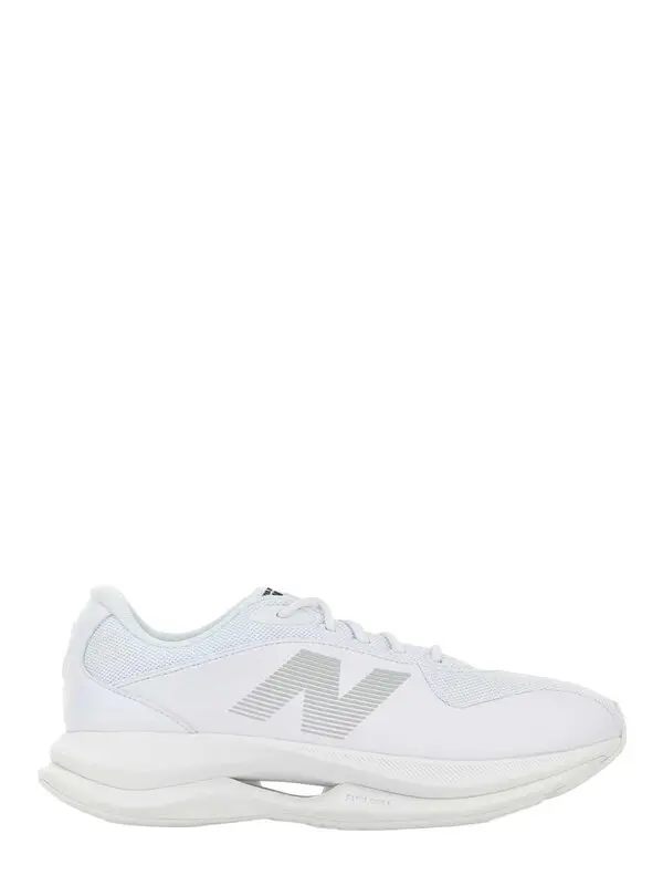Junya Watanabe Synthetic Leather And Fabric X New Balance Sneakers - White