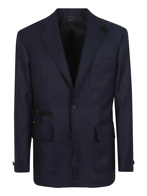 Brioni Cotton Blouson Jacket - Multicolor