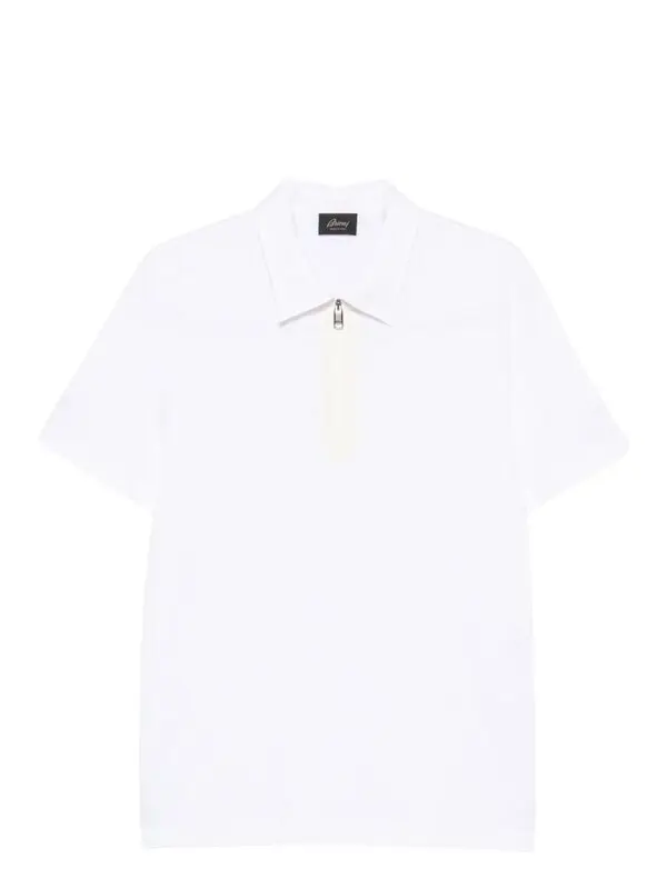 Brioni Cotton Polo Shirt - Multicolor