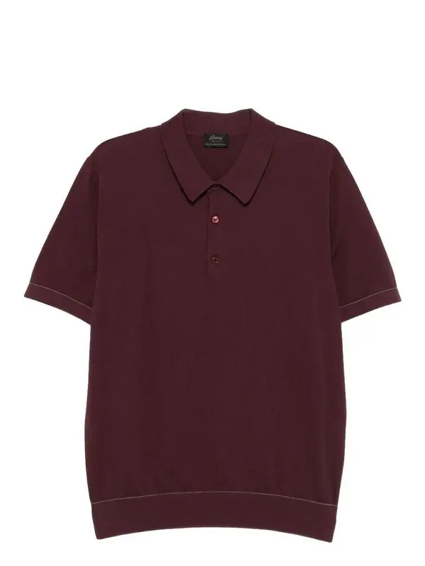 Brioni Cotton Polo Shirt - Multicolor