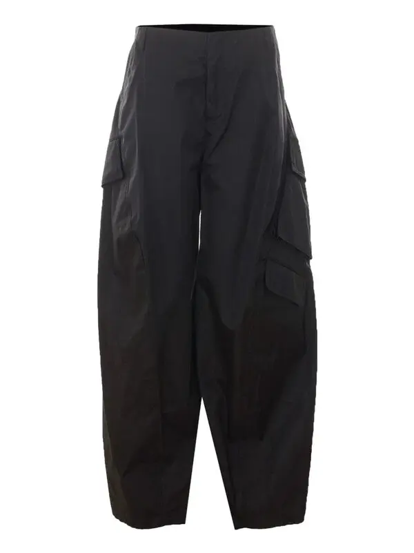 Alaïa Taffeta Cargo Pants - Black