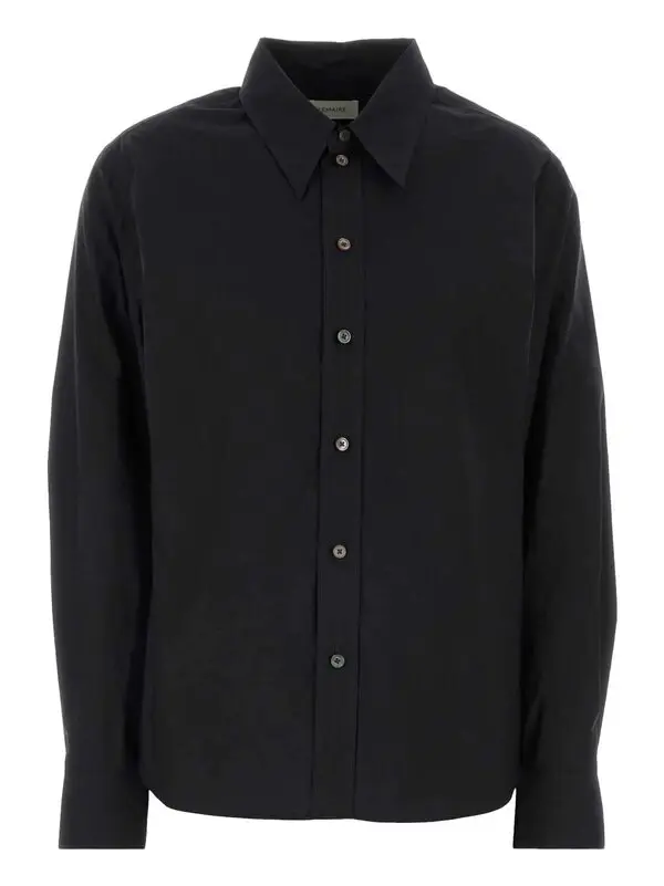 LEMAIRE Poplin Shirt - Black
