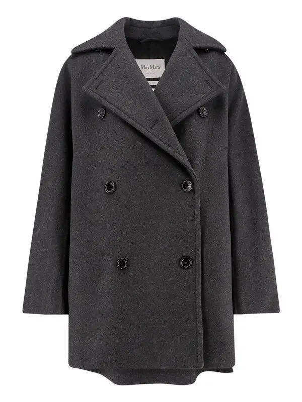 Max Mara Asturie1234 Oversize Virgin Wool And Cashmere Coat - Multicolor