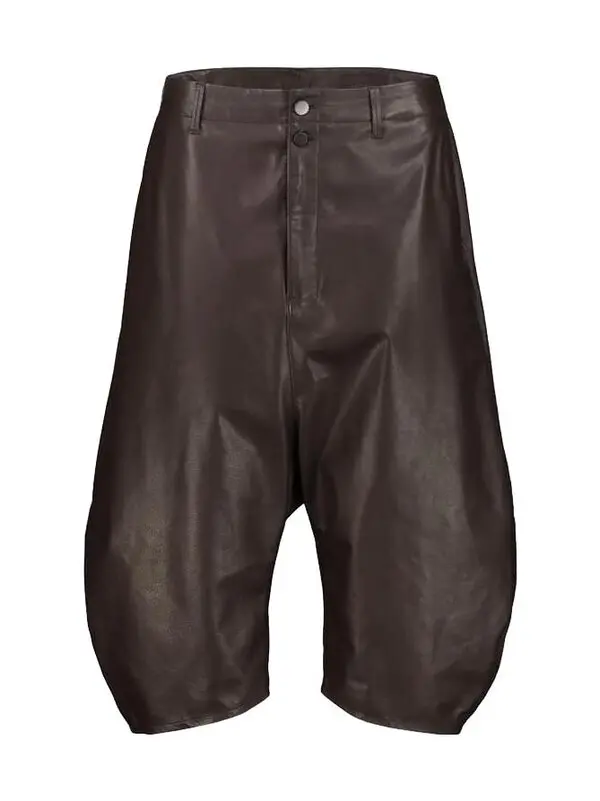 LEMAIRE Trousers Cropped Trousers - Brown