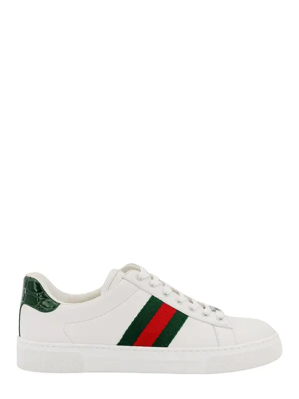 Gucci Ace Leather Sneakers - Multicolor