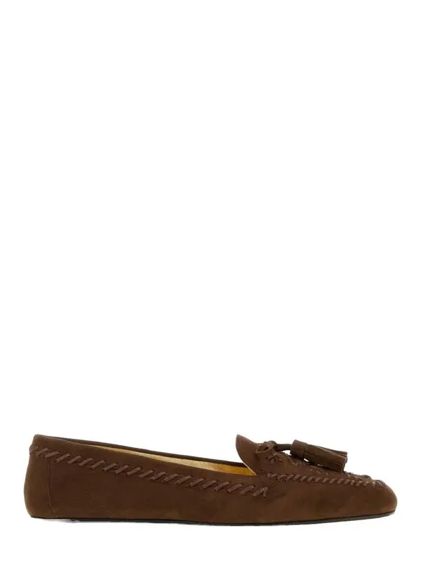 Prada Suede Loafers - Brown