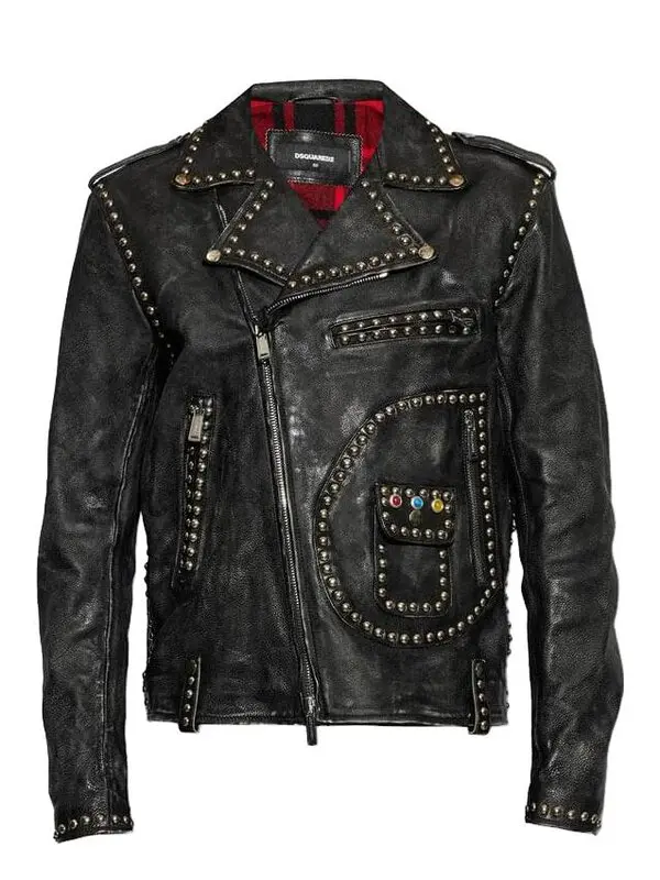 Dsquared2 Jackets Biker Jackets - Black