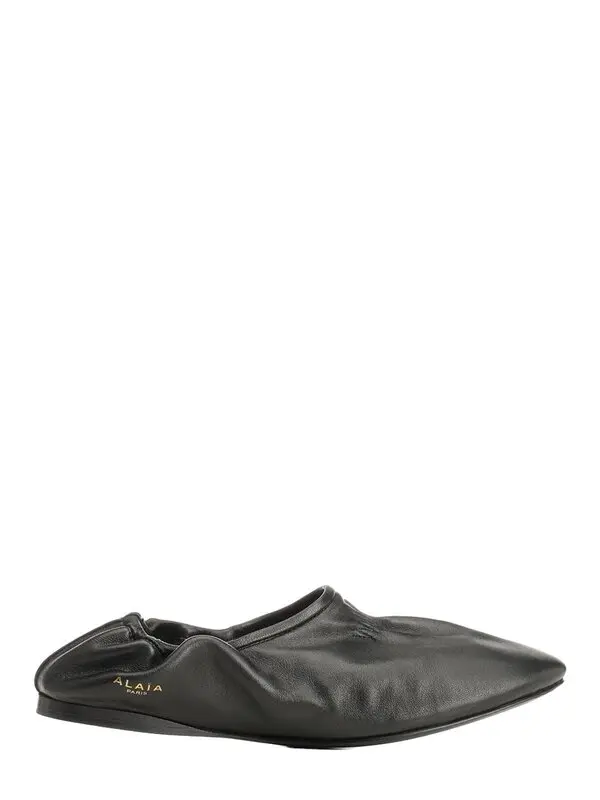 Alaïa Soft Slippers - Black