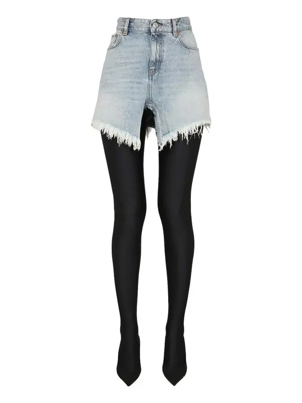 Balenciaga Denim Mini Skirt - Blue