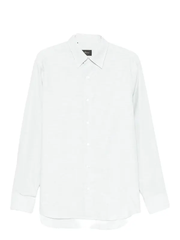 Brioni Cotton Shirt - Multicolor