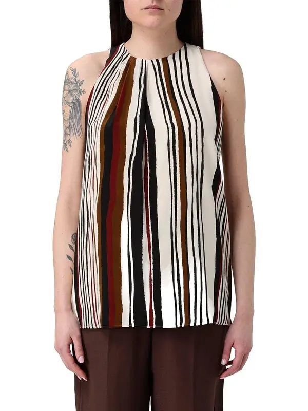 Max Mara Silk Top - Red