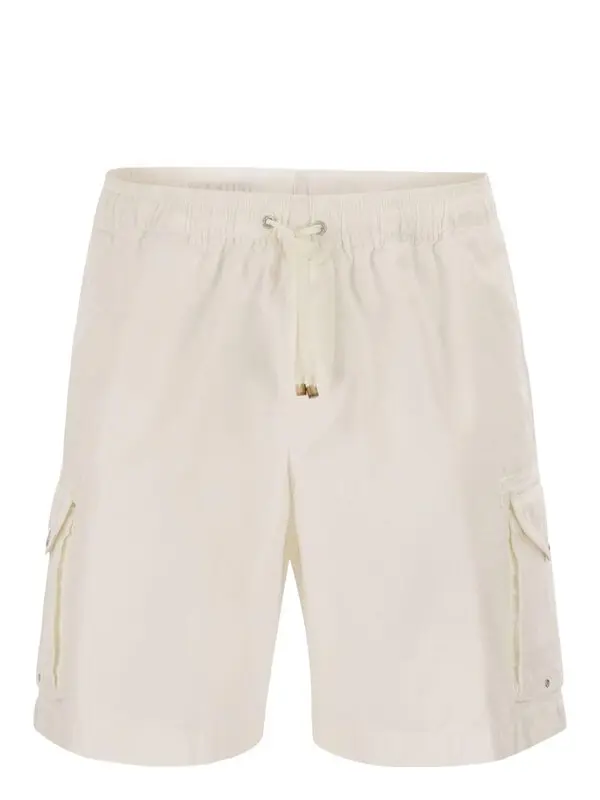 Brunello Cucinelli Cotton Shorts - Multicolor
