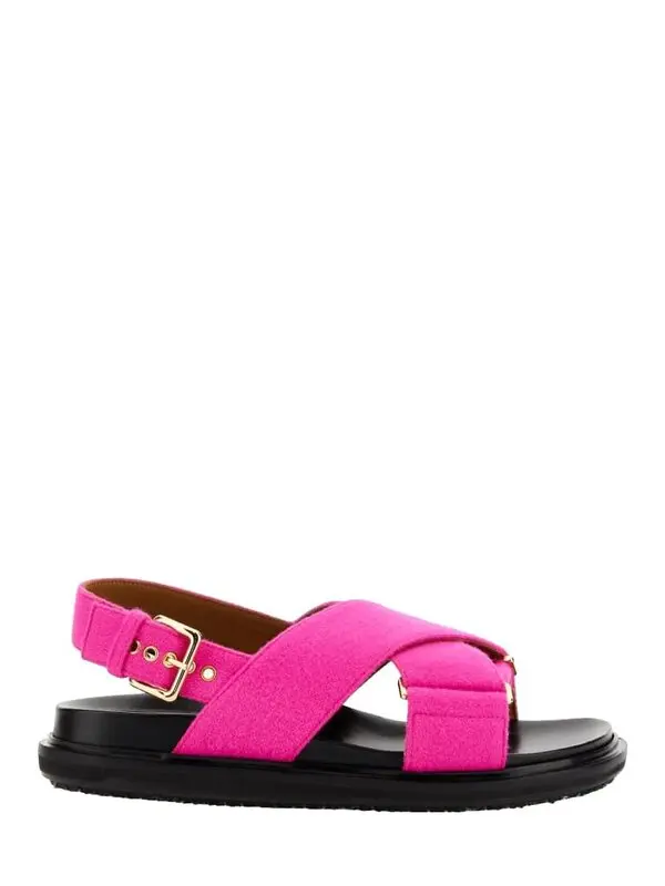 Marni Criss Cross Sandal - Pink