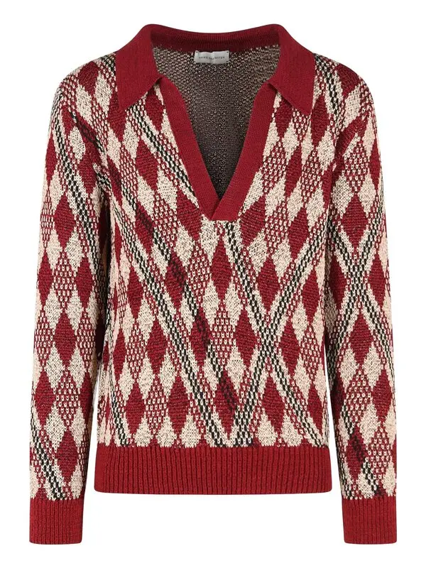 Dries Van Noten Viscose Blend Macrame Sweater - Multicolor