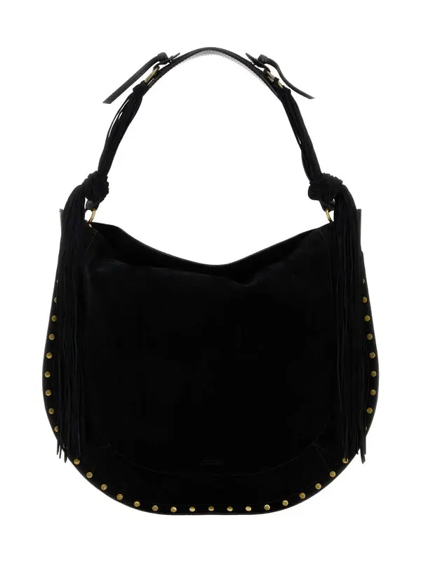 Isabel Marant Étoile Suede Oskan Shopping Bag - Black