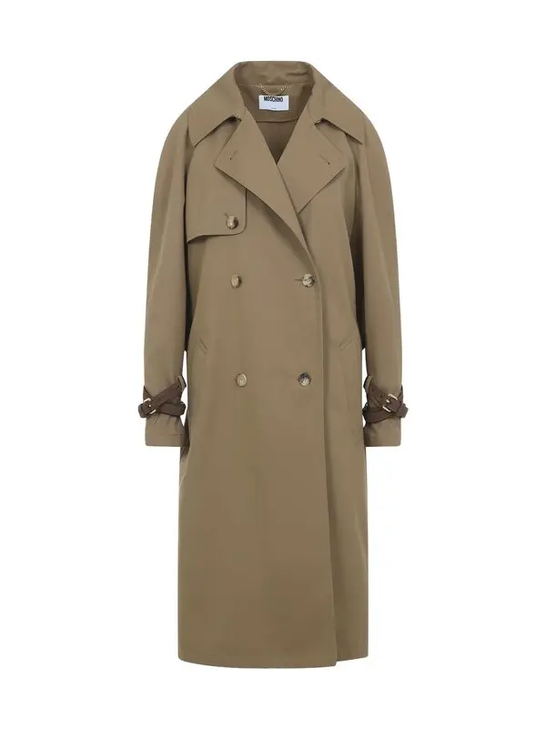 Moschino Trench - Brown