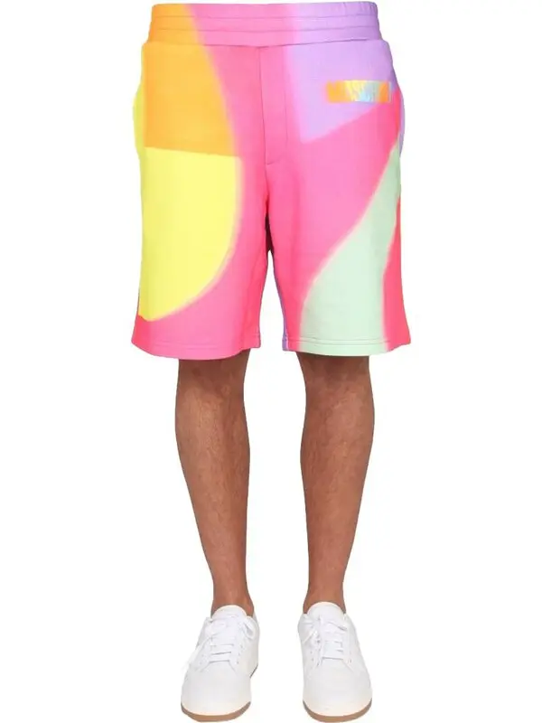 Moschino Sweatshirt Bermuda - Multicolor